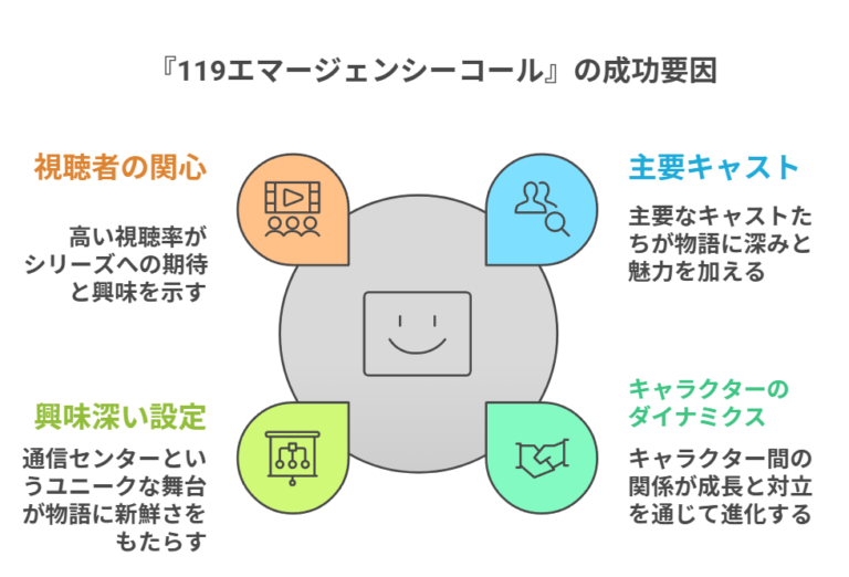 『119エマージェンシーコール』キャスト＆相関図まとめ｜坂東・梶裕貴の役どころも徹底解説！ | VOD Paraiso